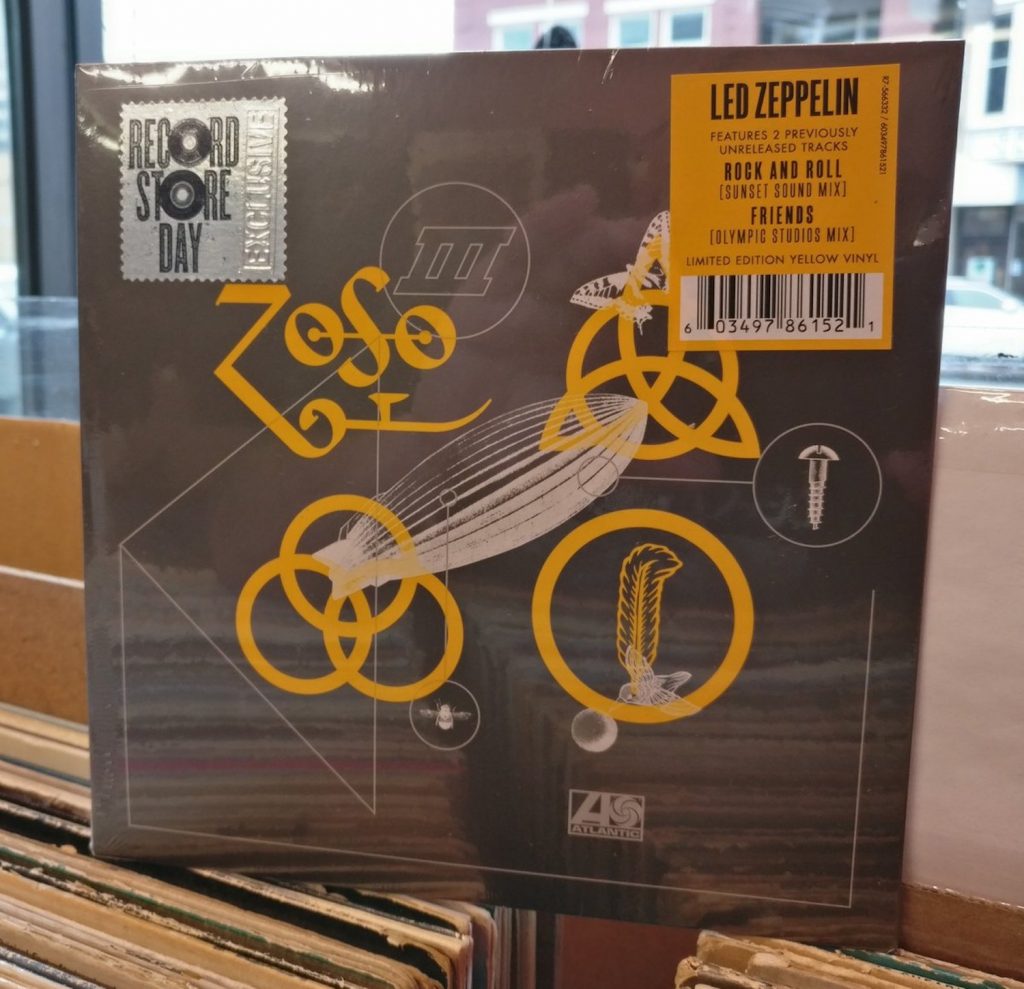 PHOTOS: The Led Zeppelin Record Store Day single has arrived in stores ...