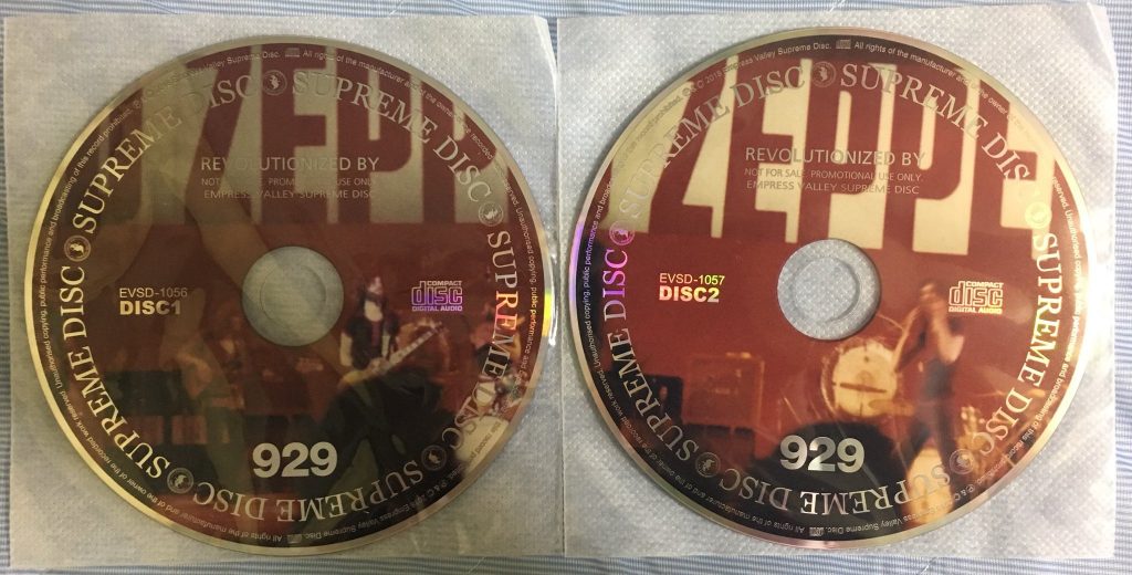 PHOTOS: The new soundboard bootleg of Led Zeppelin's September 29, 1971 ...