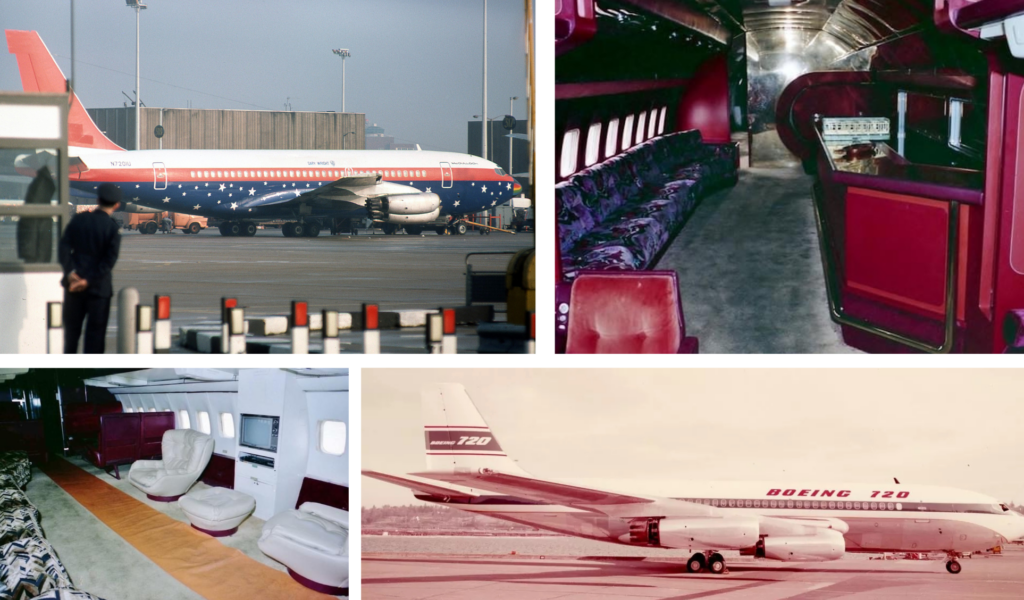 The complete history of The Starship, the Boeing 720 plane used by Led ...