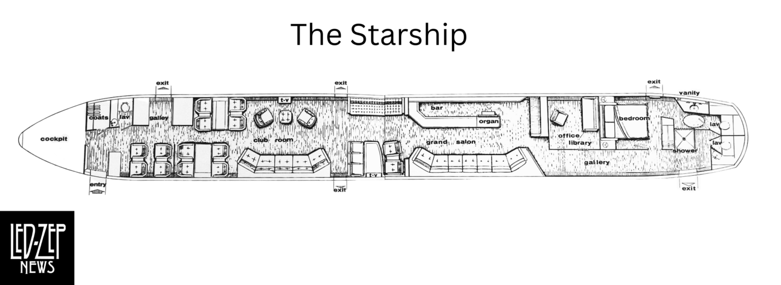 A Starship stewardess recalls working with Led Zeppelin, The Rolling ...