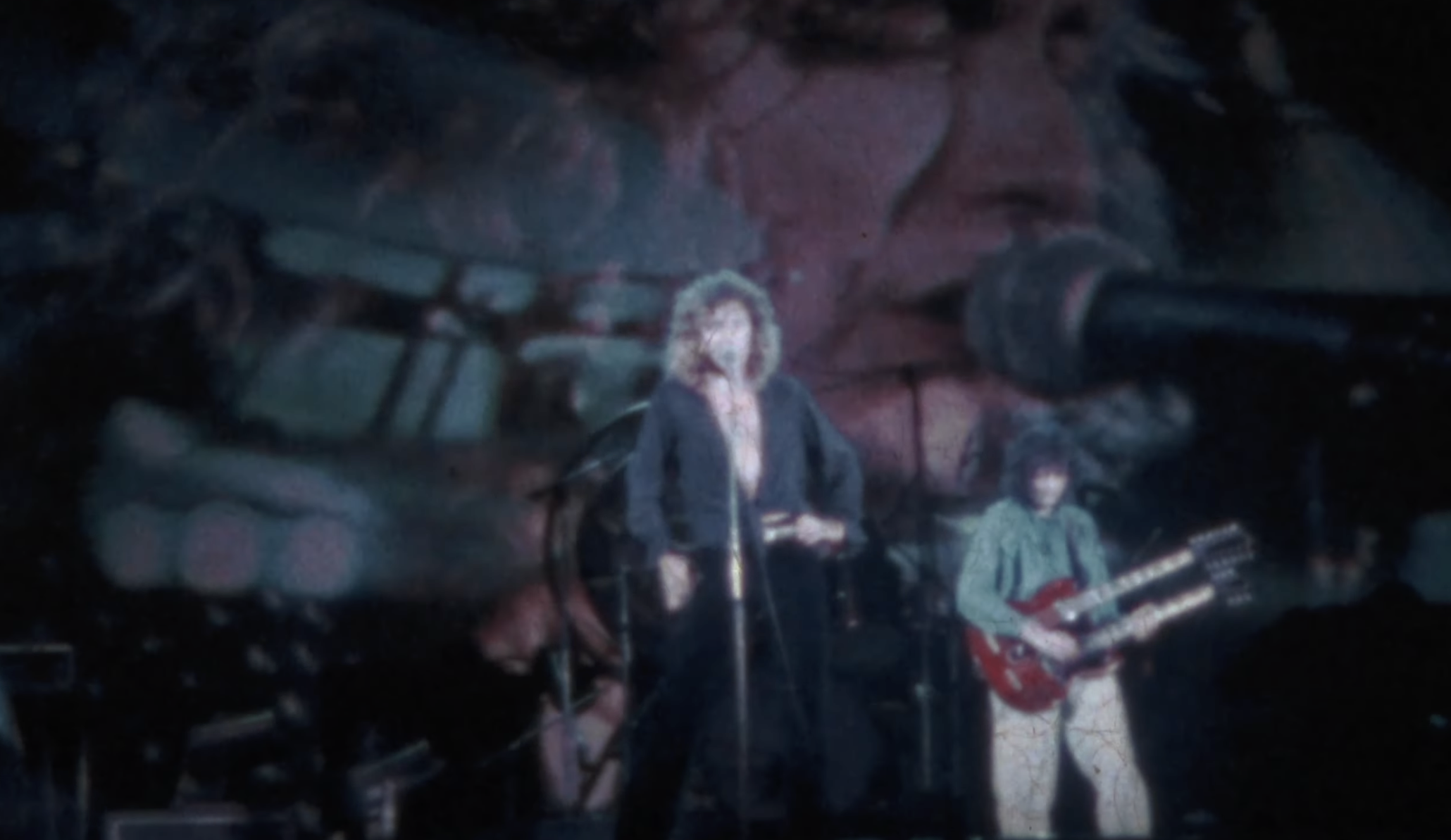 Upgraded footage of Led Zeppelin performing at Knebworth in 1979 was ...