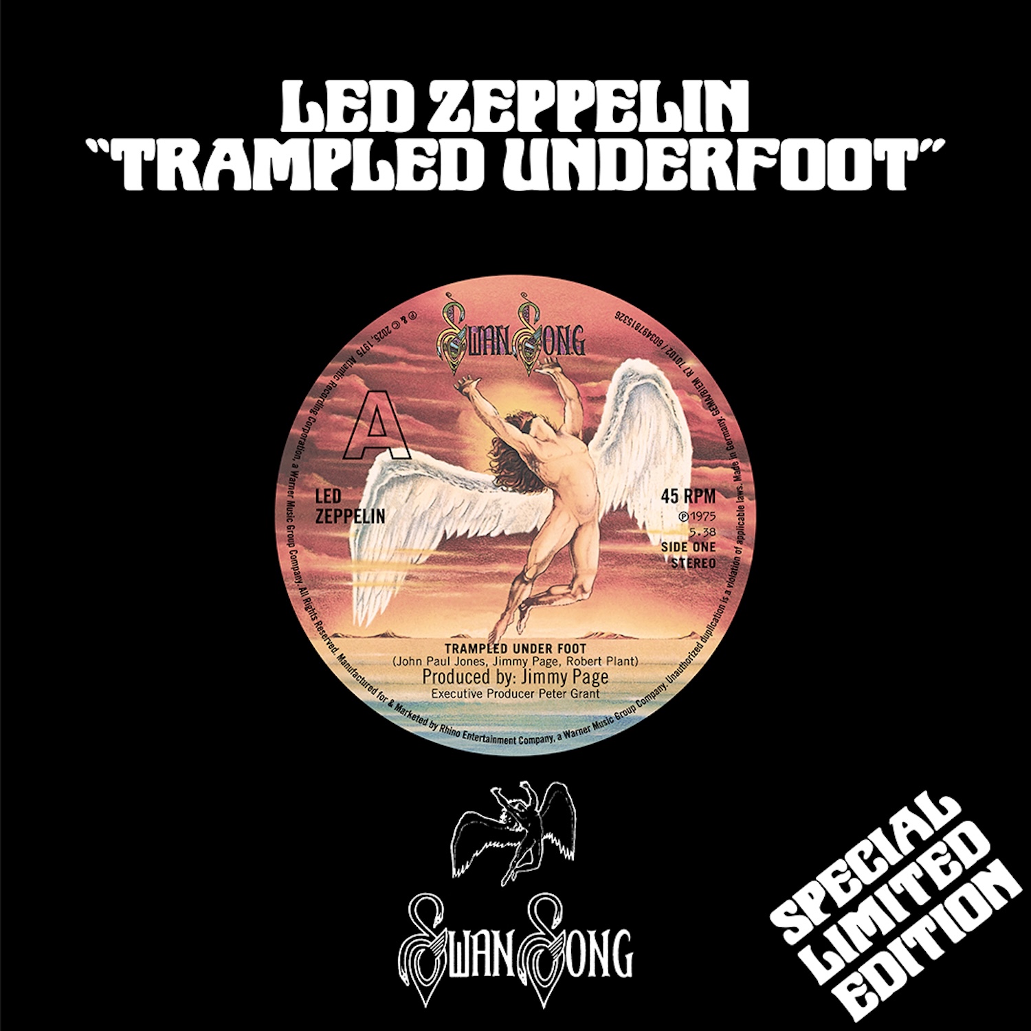 Led Zeppelin deleted all evidence of its 'Trampled Underfoot' single ...